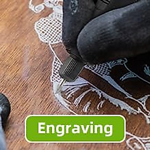 Huepar Tools Rotary Tool Accessories Kit, 510Pcs Accessories Kit,1/8 inch(3.2mm) Diameter Shanks, Universal Accessories for Easy Cutting, Sanding, Grinding, Carving, Polishing, Drilling and Engraving