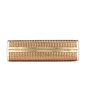 ULG 1.6 Gallon Commercial Trash Cans, Hanging Kitchen Collapsible Garbage Can, Bedside Caddy for Camping Traveling Kitchen Bathroom Bedroom, 3.3lb Washable Mesh Grid Waste Bin, Black