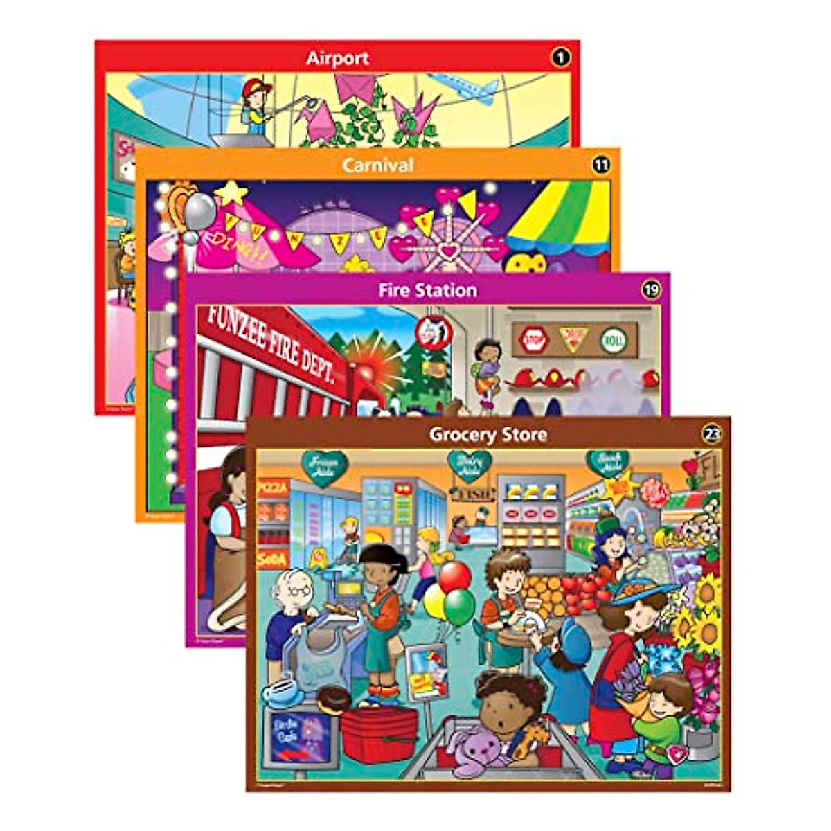 Super Duper Publications | Webber® Auditory Memory for Short Story Scenes | Target Story Comprehension and Answer Questions | Educational Learning Resource for Children