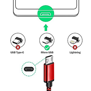 2Pack 10ft Long Micro USB Android Charger Cable Fast Quick Charging for Amazon Kindle Fire HD 6 7 8 10(1-8th Gen) HDX 8.9" 9.7" Tablets and E-Reader(3rd-11th), Xbox One S/X/Elite, PS4 Pro/Slim