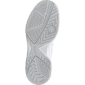 ASICS Women's Gel-dedicate 5 Tennis Shoe, White/Silver, 11 M US