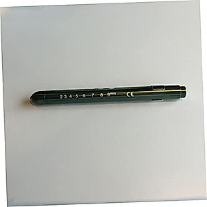 JECOMPRIS 2pcs LED Pen Light Gauge LED Rechargable Flashlight Reusable LED Nurse Accessories for Work Light Pen for Nurses Rechargeable LED Pocket Pen Light Mini for Nurses Nursing LED Red