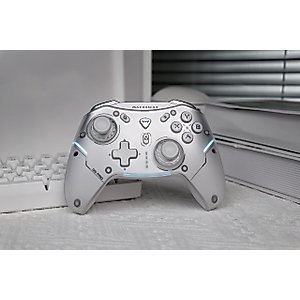 Machenike G5 Pro Tri-mode Switch Controller, USB/Bluetooth 5.0/2.4G, with Programmable Button, Joystick, Hall Trigger, Kailh Micro Switches, Switch Remote Gamepad for PC, NS, iOS, Android, TV box