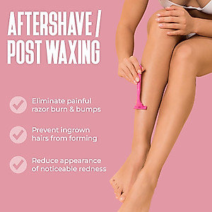 Razor Bump Stopper with Dark Spot Remover, Ingrown Hair Treatment for Bikini Area and Razor Bumps Treatment - Salicylic Acid After Shave Solution for Ingrown Hairs & Razor Burns