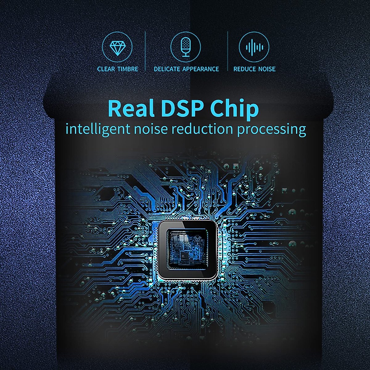 DNZPFU D Professional USB Condenser Microphone for Computer and Mac - Supercardioid Pickup Pattern, Mic Gain Control, Mic Monitoring, Ideal Recording