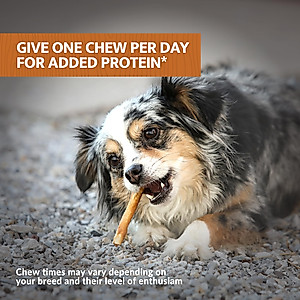 Wild Eats Collagen Chews for Dogs, Real Chicken, Dog Chews Long Lasting, Rawhide Free -15 Pack Collagen Sticks for Large, Medium, and Small Dogs