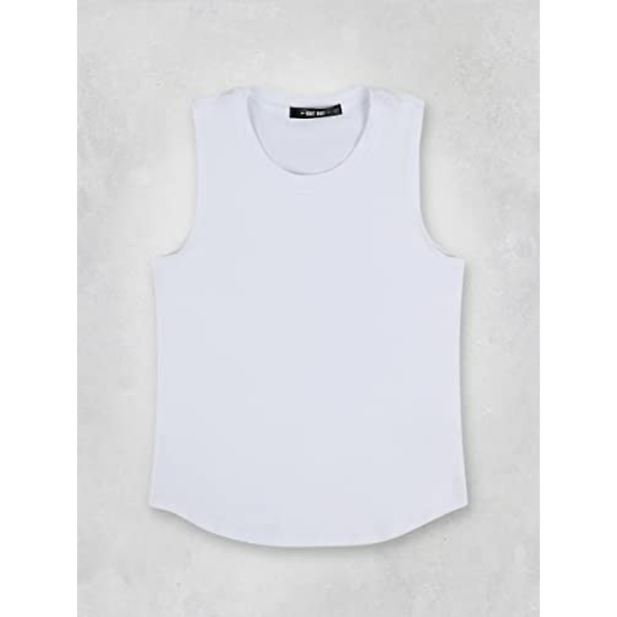 Knit Riot Women’s Muscle Tank Top – Sleeveless Slim Fit Soft Casual Basic Yoga Active Athletic Workout Running T Shirts KR144 White M