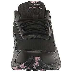 Reebok Women's Ridgerider 6.0 Hiking Shoe, Black/Pure Grey/Infused Lilac, 10