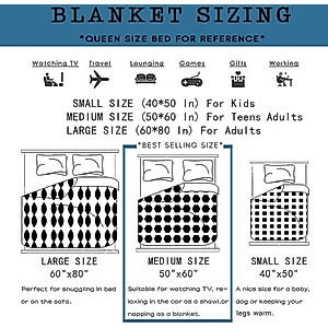 Iosbdnsm Bad Cute Bunny Throw Blanket Living Room Car Bedroom Warm Blankets Air Conditioning Blanket Fans Gifts 60"x50"