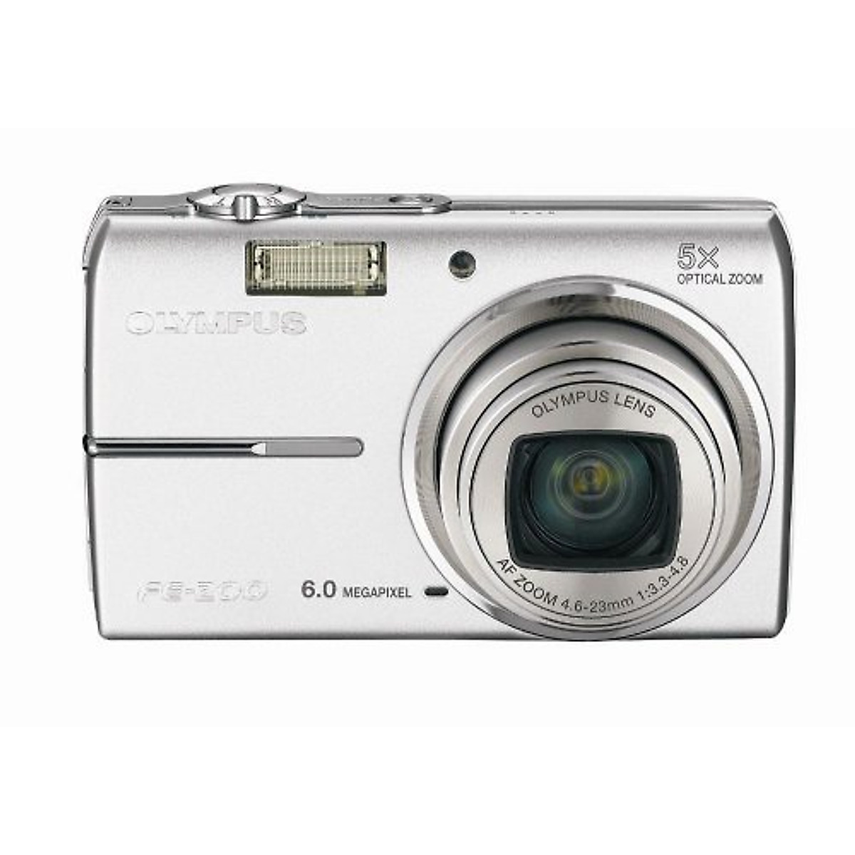 OM SYSTEM OLYMPUS FE-200 6MP Digital Camera with Digital Image Stabilized 5x Optical Zoom