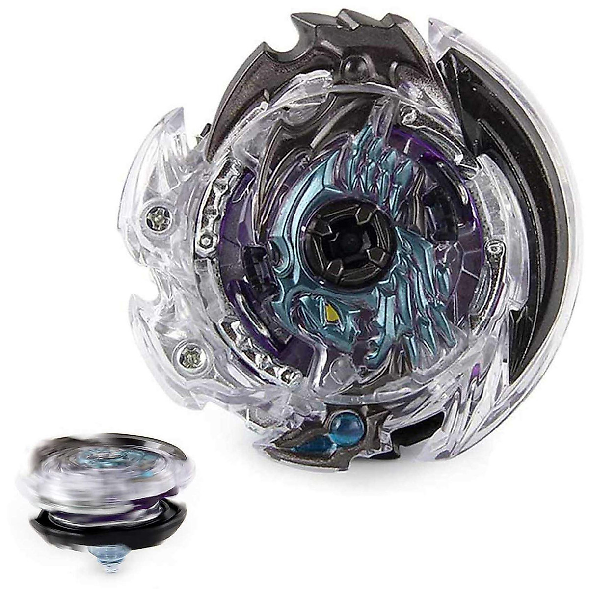 Dwin Battling Toys - Gaming Tops Gyro Spinning Brust Toy Superking B-176 01 Hollow Deathscyther 12Axe High Accel' Starter