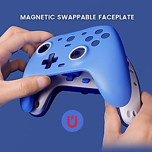 GameSir G7 SE Wired Controller for Xbox Series X|S, Xbox One & Windows 10/11, Plug and Play Gaming Gamepad with Hall Effect Joysticks/Hall Trigger, 3.5mm Audio Jack (Blue)