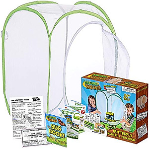 Nature Bound 24" Tall Butterfly Garden Habitat & Terrarium with Large Zipper