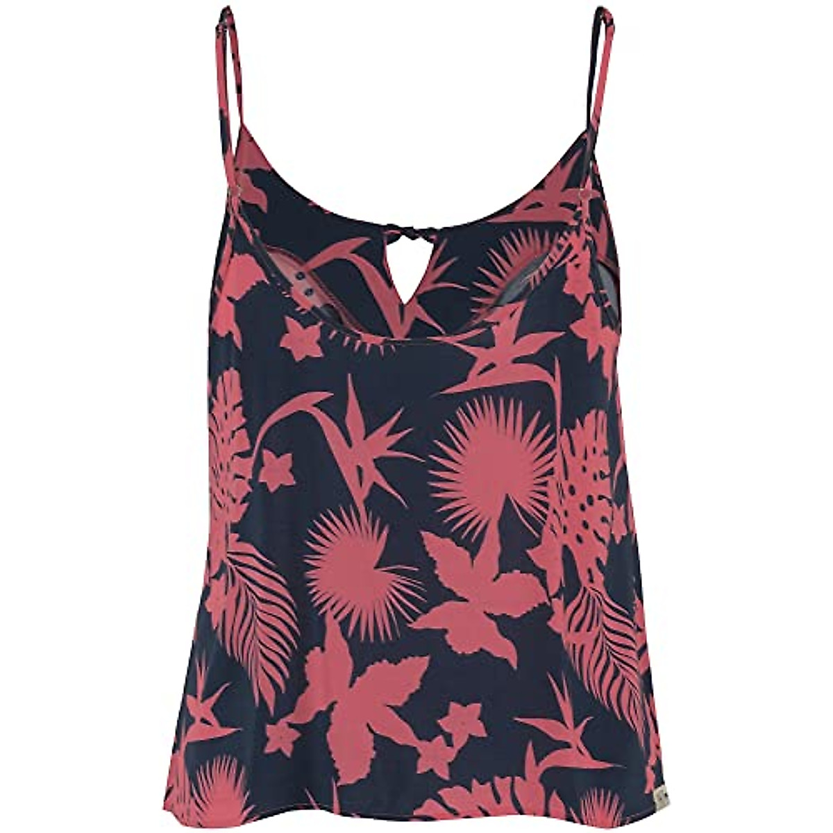 Salt Life Hidden Oasis Tank Short Sleeveless Relaxed Fit Shirt, Washed Navy, X-Small