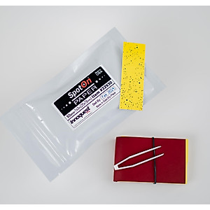 SpotOn Water Sensitive Paper (WSP) for Sprayer Calibration - One Pack of 1"x3" Paper - 50 Sheets Per Pack - Reduce Waste and Ensure Consistent Application of Spray Droplets - Assess Spray Coverage