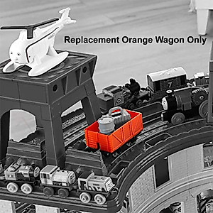 Replacement Parts for Thomas & Friends Superstation - Fisher-Price Thomas & Friends Trackmaster Superstation Train Set FGR22 ~ Replacement Orange Wagon