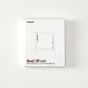 Inateck PCIe to USB 3.2 Gen 2 Card with 20 Gbps Bandwidth, USB A and USB C Ports, with Standard and Low Profile Brackets, RedComets U28