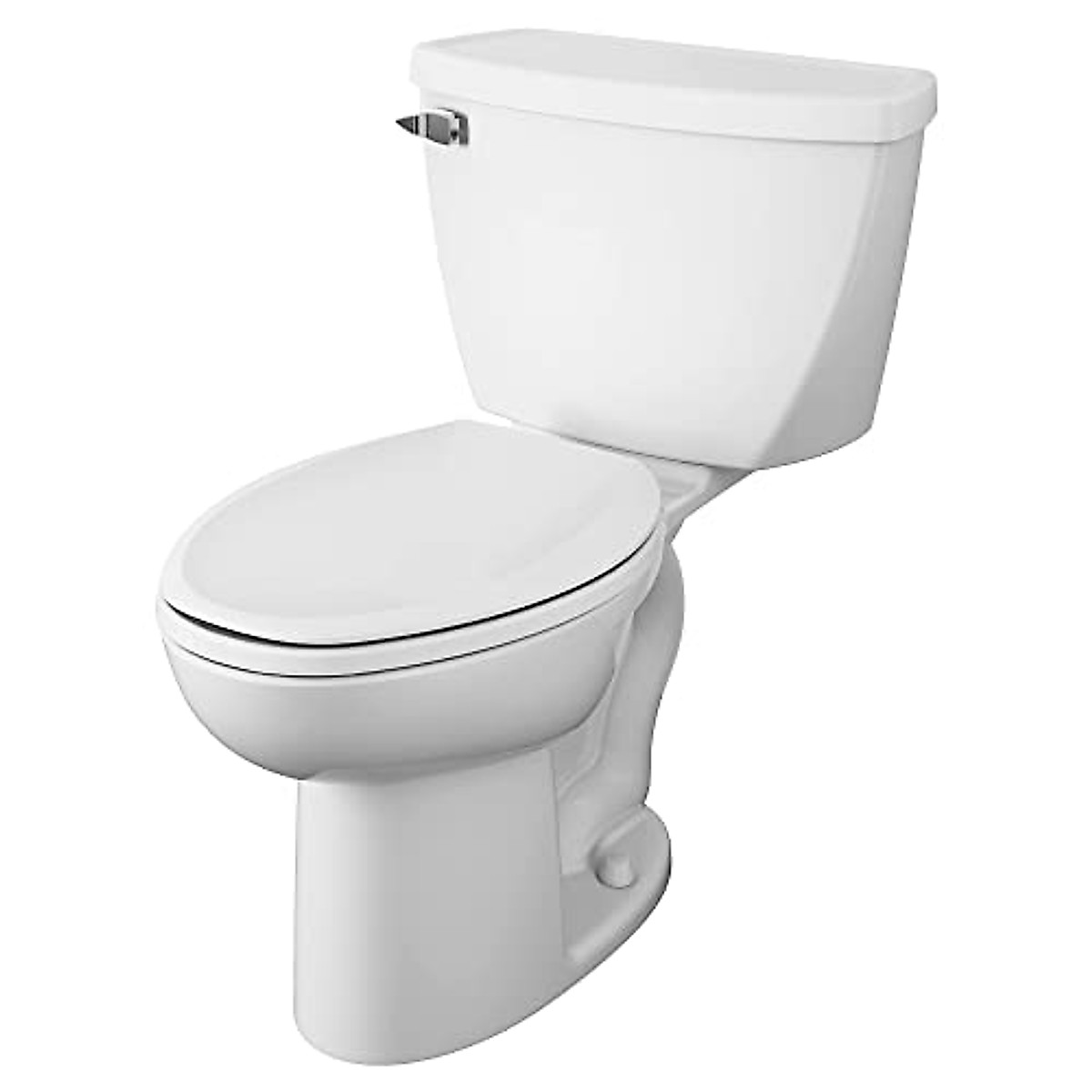 American Standard 2467016.020 Cadet Right Height Elongated Pressure Assisted Toilet, 1.6 GPF, White