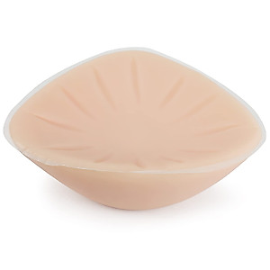 IVITA One Pair A Cup Concave Design Triangle Silicone Breast Forms for Mastectomy Prosthesis Crossdressers Bra Enhancer Inserts