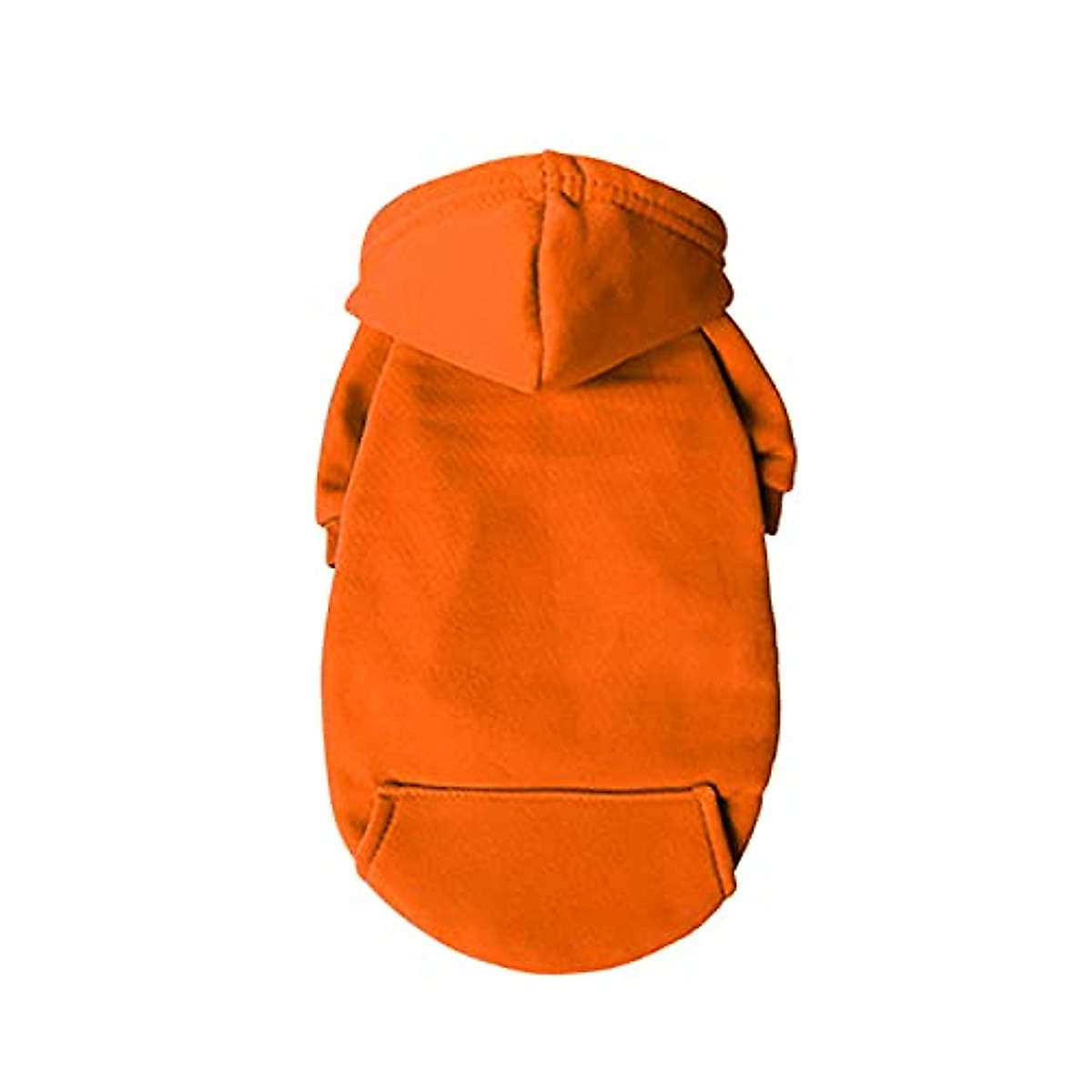 Pet Clothes for Cats Girl Dog Outfit Soft Cat Sweater Dog Sweatshirt for Small Dog Puppy Cat (X-Small, Orange)