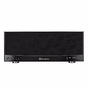 SilverStone Technology Grandia 11 Compact ATX Home Theater PC (HTPC) case with 240mm Radiator Support, SST-GD11B