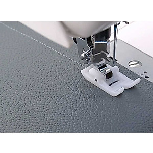 STORMSHOPPING Non-Stick Zigzag Teflon Sewing Machine Presser Foot - Fits All Low Shank Snap-On Singer*, Brother, Babylock, Euro-Pro, Janome, Kenmore, White, Juki, New Home, Simplicity, Elna and More