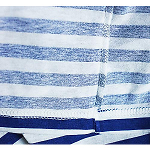 Svitanak Russian USSR Soviet Military Army T-Shirt Tank TOP Vest Blue White Sailor's Striped Vest (XL)