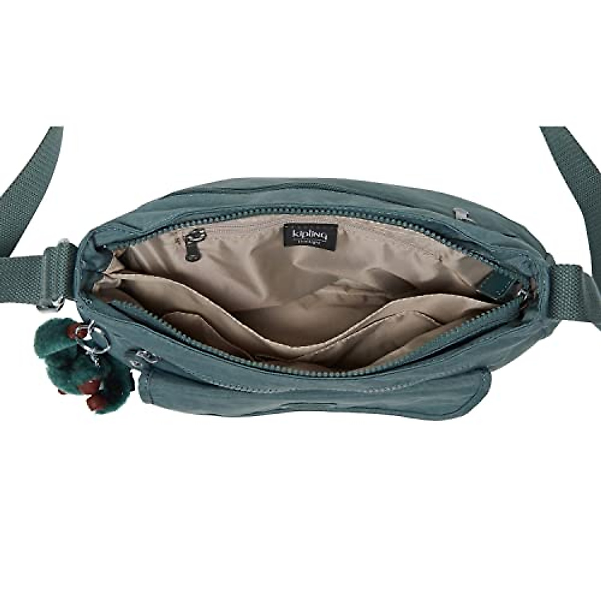 Kipling Syro Crossbody Bag, Light Aloe Tonal