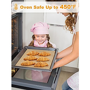 SMARTAKE Parchment Paper Roll for Baking, 13 in x 278 ft, 300 sq.ft, Non-Stick Baking Paper Sheets with Slide Cutter, Heavy Duty Extra Long, for Kitchen Baking Cooking Grilling Steaming, Unbleached