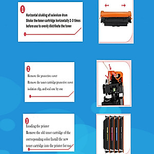 069H 069 High Capacity Toner Cartridge Compatible with Canon 069H 069 Toner use for Canon Color imageCLASS MF753Cdw MF751Cdw LBP674Cdw.Black Cyan Yellow Magenta