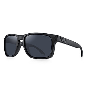 OLIEYE Men Sports Polarized Sunglasses Male Sport Fishing Shades Flexible Frame Sunglasses