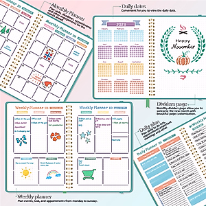 Midenco 36Pcs Bullet Journal Stencils Templates Set (5.1 * 7.9 Inch) - Bullet Journals Accessories/Supplies Kit - Journal Stencils for Bullet Journaling - Planner Stencils for A5 Dotted Journal