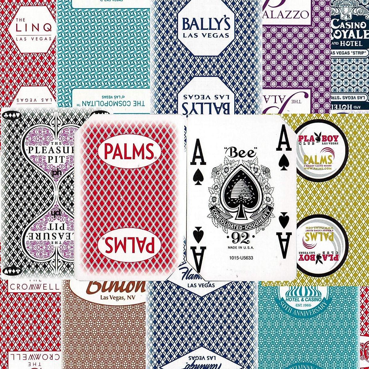 Cyber-Deals Craps & Texas Hold'em Poker Layout 2-Sided Reversible Premium Felt 6ft x 3ft with Authentic Las VegasNevada Casino Table-Played Dice & Cards, Plus Storage Pouch (Las Vegas Only)