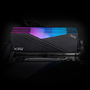 XPG 2TB GAMMIX S70 Blade PCIe Gen4 M.2 2280 Internal Gaming SSD Lancer DDR5 RGB 5200MHz 32GB (2x16GB) Desktop Memory Bundle (AGAMMIXS70B-2T-CS AX5U5200C3816G-DCLARBK)