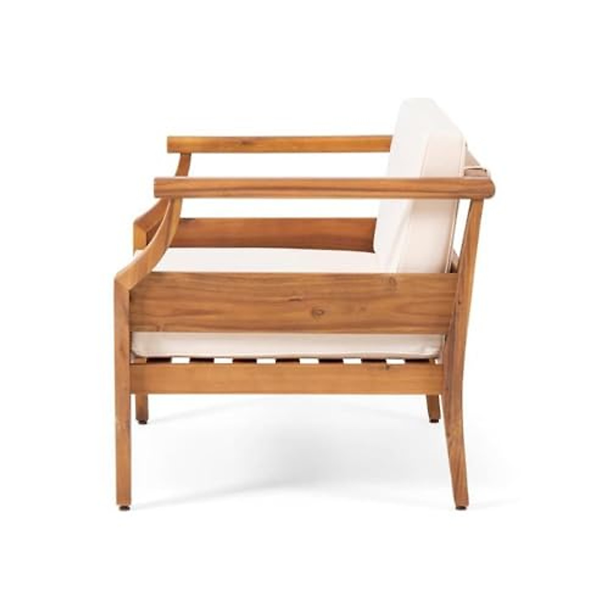 Noble House Aston Outdoor Club Chair (Set of 4) Teak