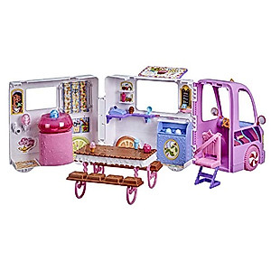 Disney Princess Comfy Squad Sweet Treats Truck, Playset with 16 Accessories, Pretend Ice Cream Shop, Toy for Girls 5 Years Old and Up