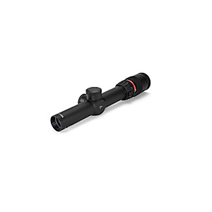 Trijicon TR24R AccuPoint 1-4x24mm Riflescope, 30mm Main Tube with BAC, Red Triangle Post Reticle, Matte Black