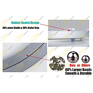 HLMOptimo Lazy Susan Bearing 14 inch Aluminum Turntable Ball Bearing, Heavy Duty Turner Bearing Silent Turntable Bearing Swivel Turntable Bearing 8/10/12/14 inch (14 inch)