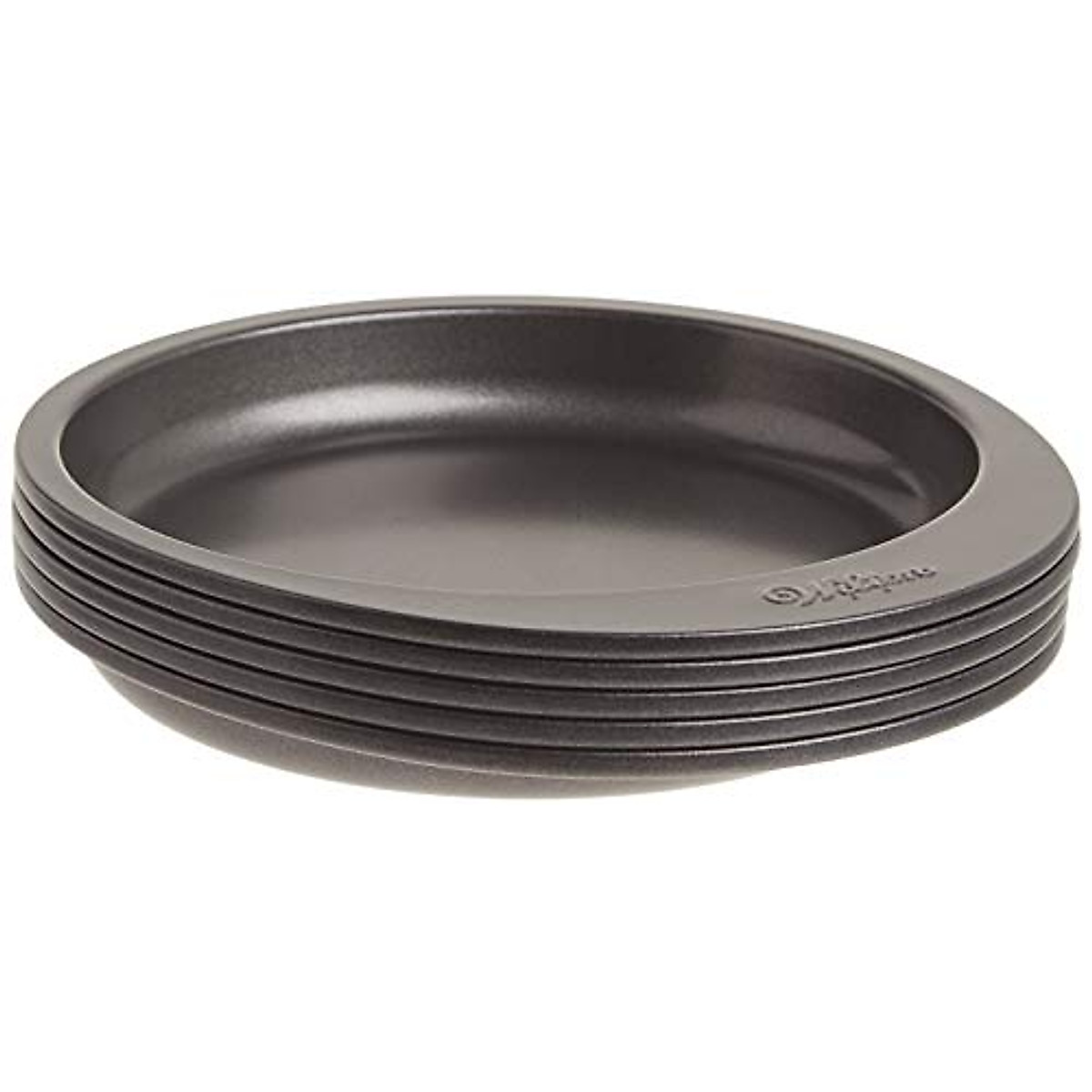 Wilton Easy Layers 5-Piece Layer Cake Pan Set, 6-Inch, Steel