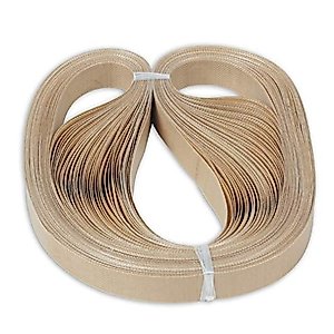 YJINGRUI 50pcs PTFE Belt for Sealing Machine Continous Band Sealer Sealing Tape (750mmx15mmx0.2mm)