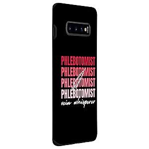 Galaxy S10+ Phlebotomy Phlebotomist Laboratory Vein Whisperer Case