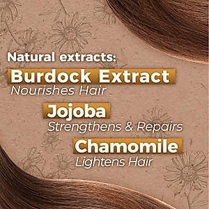 Tio Nacho Natural Lightening and Volumizing Shampoo with Royal Jelly and Chamomile, 14 Ounces