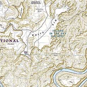 Island in the Sky District: Canyonlands National Park Map (National Geographic Trails Illustrated Map, 310)