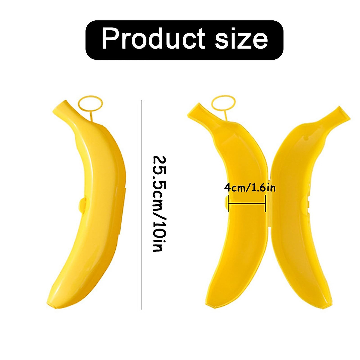 Banana Suitcase,Banana Holder Stand,Banana Case,Banana Keeper Guard,Reusable Outdoor Travel Case,Fruit Container,Storage Box for Picnic Camping, Trval,Keep Fresh,Anti-Squeeze(3pcs)