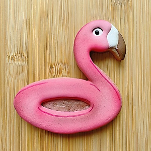 LILIAO Flamingo Float Cookie Cutter - 3.8 x 3.9 inches - Stainless Steel