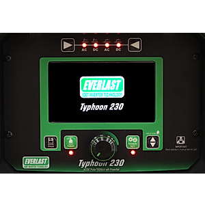 Typhoon 230 TIG/Stick Welder Machine - 120/240 Dual Voltage Welding Tool