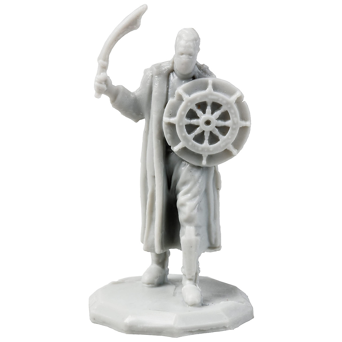 Monster Protectors 56 Unpainted Fantasy Mini Figures- All Unique Designs- 1" Hex-Sized Compatible with DND Dungeons and Dragons, Pathfinder and RPG Tabletop Games- Features Goblins, Gnolls, Skeletons