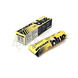 Valco Cincinnati 71283 Hylomar Blue Gasket Marker and Thread Sealant Tube with Nozzle - 100 Grams