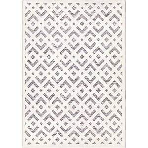 Simply Southern Cottage Covington Area Rug, 8' x 10', Grey