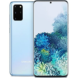 Samsung Galaxy S20+ 5G, 128GB, Cloud Blue - Fully Unlocked (Renewed)